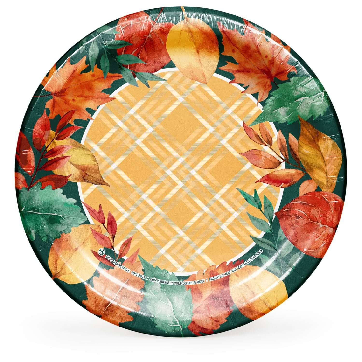 Member's Mark Fall Dinner Paper Plates 10", 85 ct. - Samsclub.com