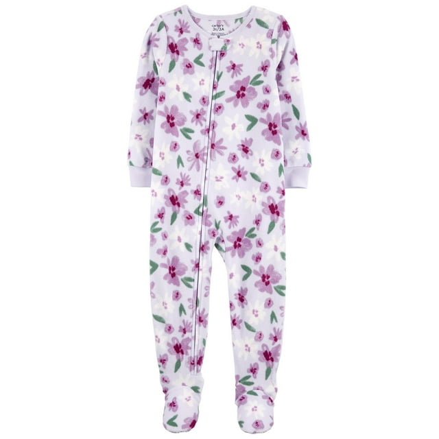 Carter's Girls Fleece Footie Pajama - Samsclub.com
