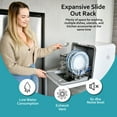Hamilton Beach 6-Liter Countertop Dishwasher with Built-in Water Tank ...
