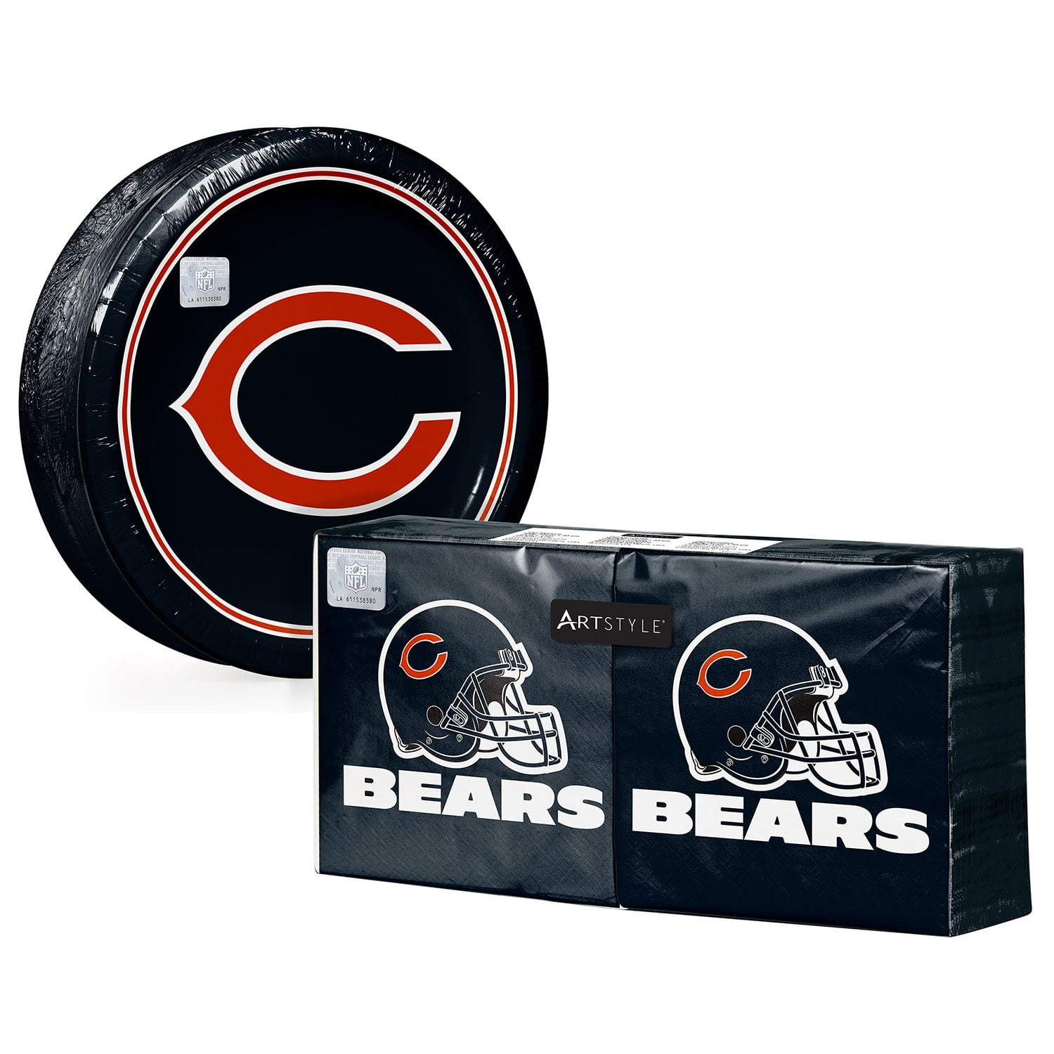 NFL Paper Plates & Napkins Kit, 285 ct., Choose Team - Samsclub.com