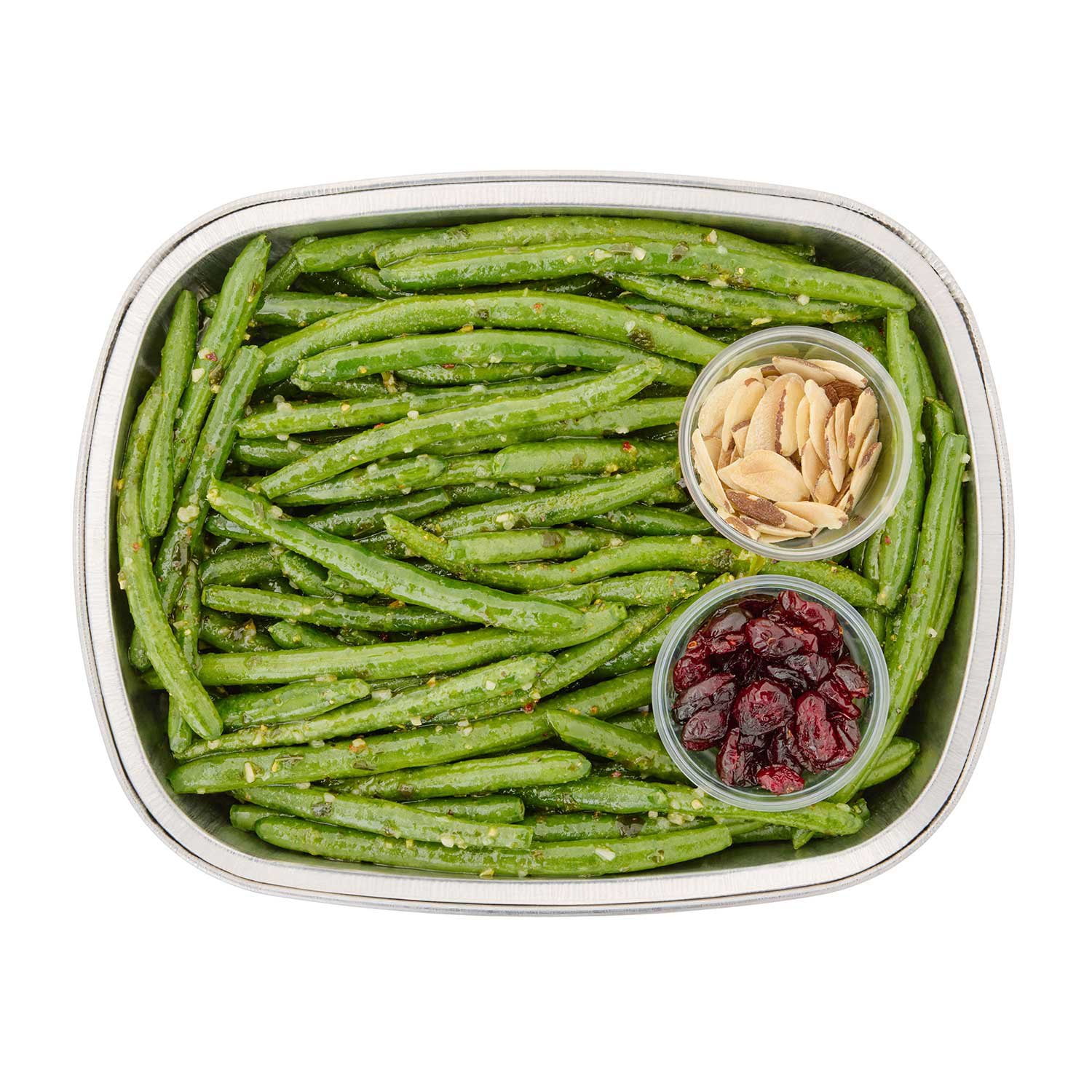 Member's Mark Seasoned Green Beans with Dried Cranberries and Almonds ...