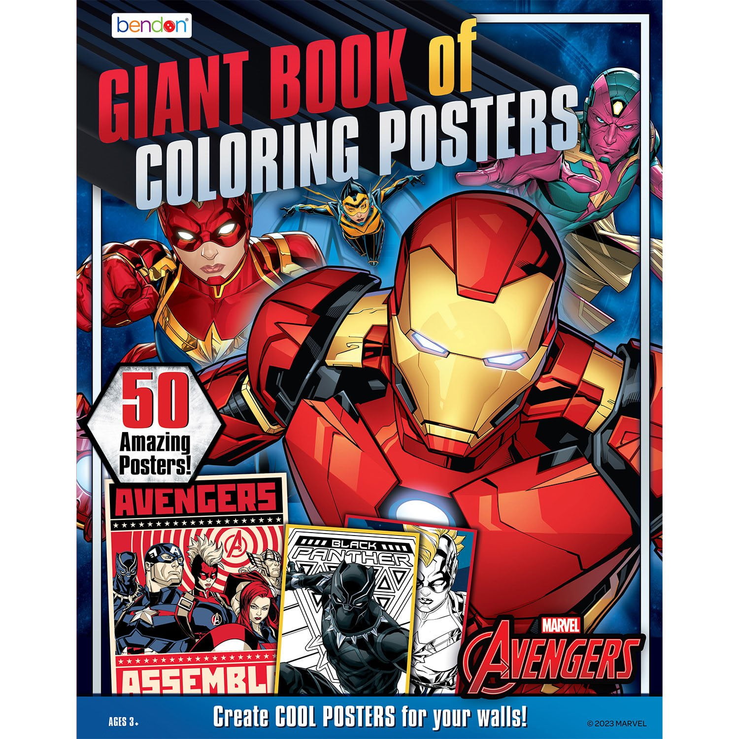 Marvel Giant Book of Coloring Posters - Samsclub.com