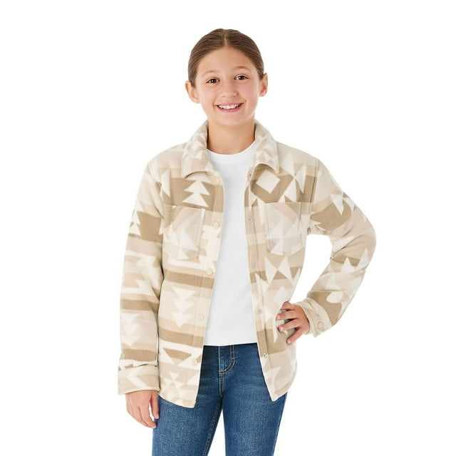 Member's Mark Girls Sherpa Lined Shacket - Samsclub.com