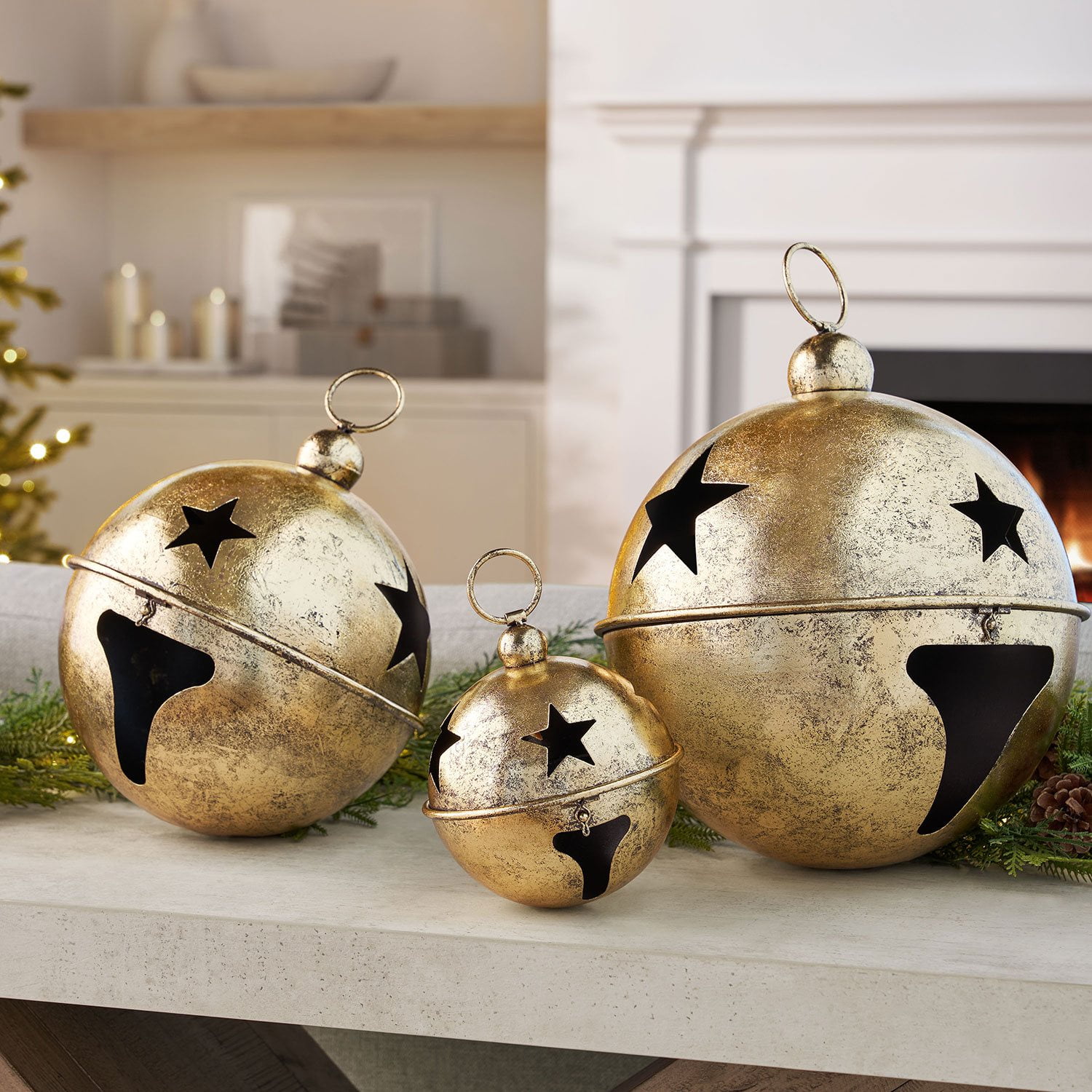 Member's Mark Jingle Bell Décor, Set of 3 - Samsclub.com