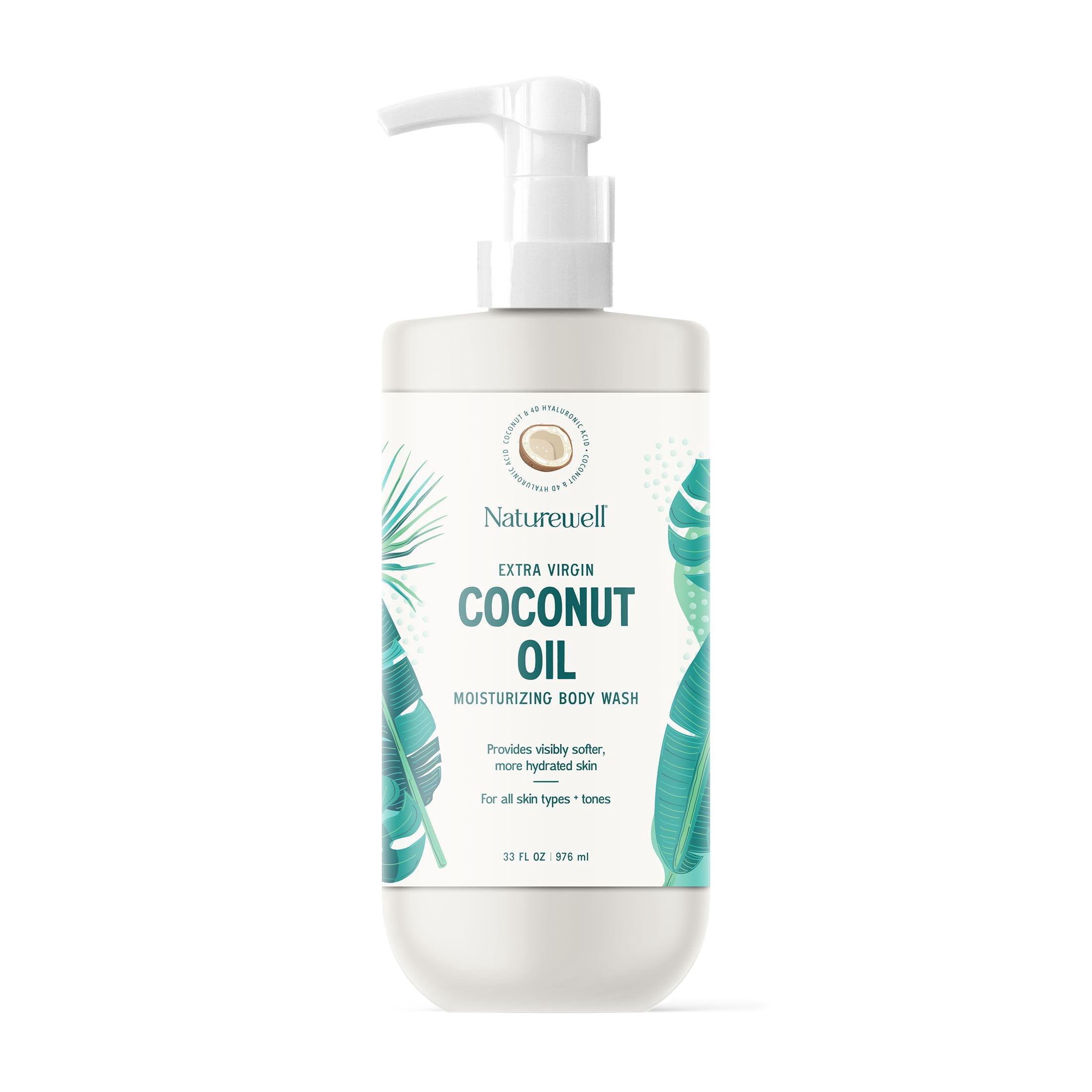 NatureWell Coconut Oil Hydrating Body Wash, 33 fl. oz. - Samsclub.com