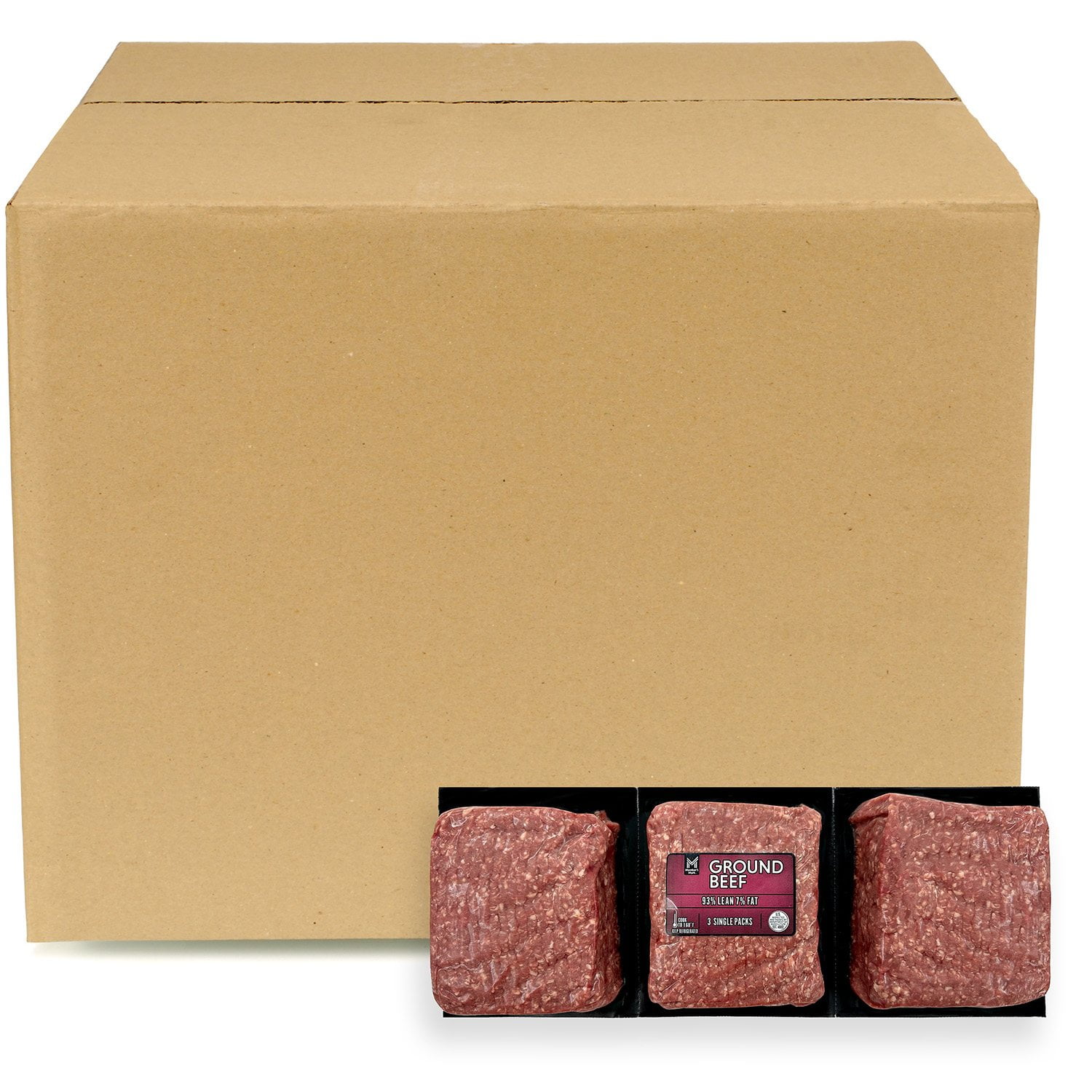 Member's Mark 93/7 Ground Beef, Case, priced per pound - Samsclub.com