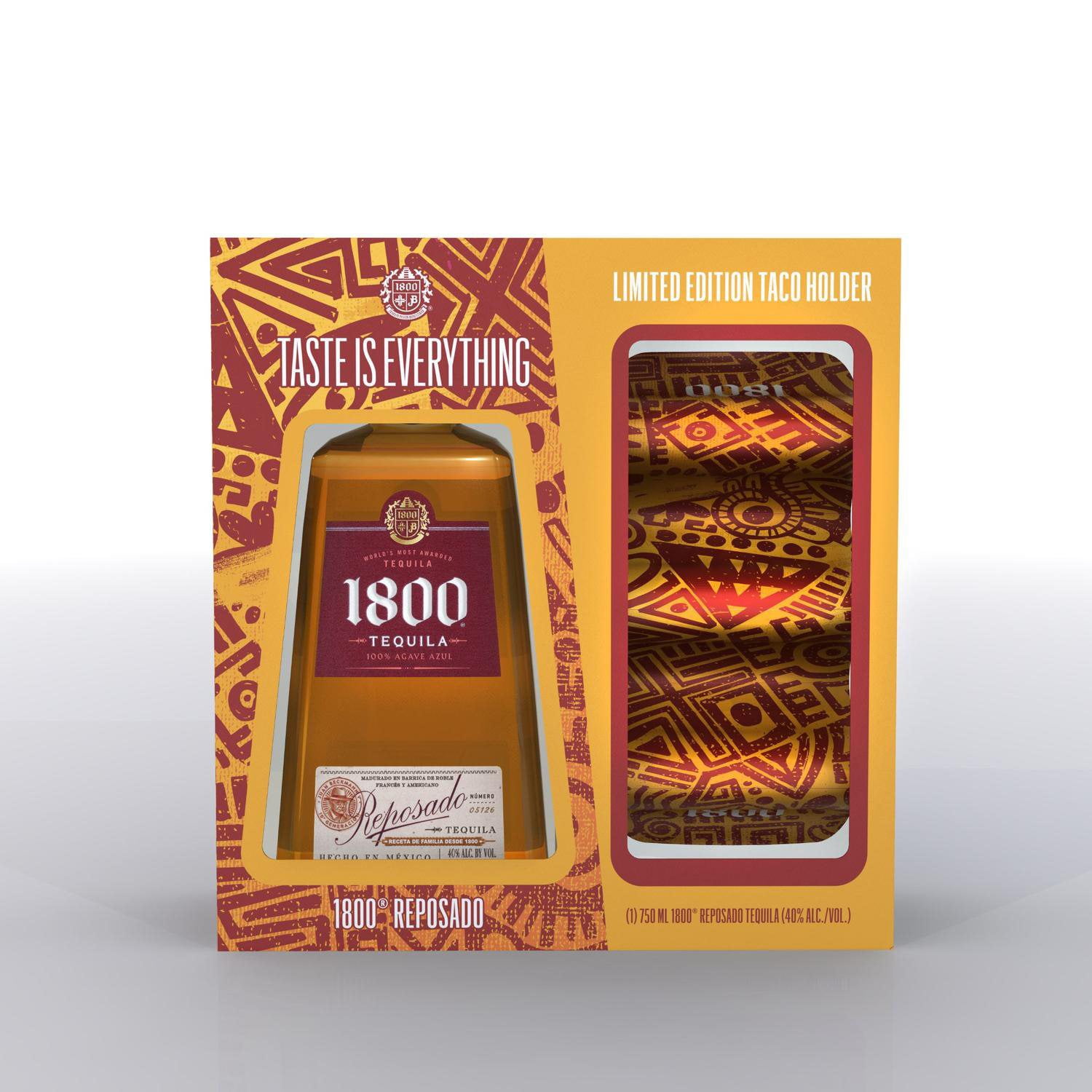 1800 Reposado Tequila, 750 ml with Taco Tray - Samsclub.com