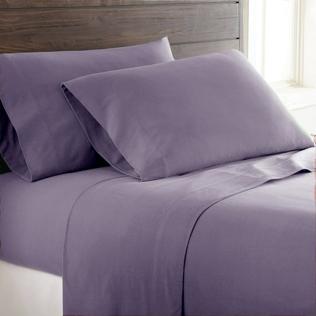 Shavel Micro Flannel Solid Sheet Set, Assorted Sizes - Samsclub.com