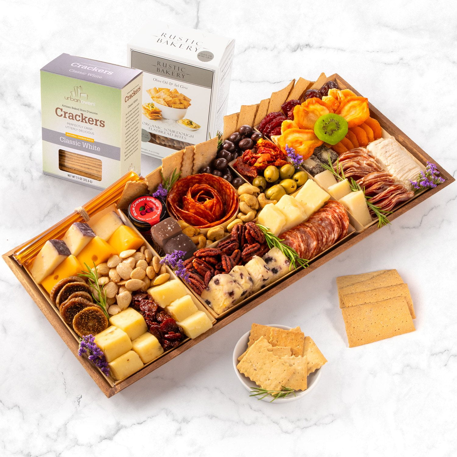 Nibble Charcuterie Premium Meat and Cheese Board - Samsclub.com