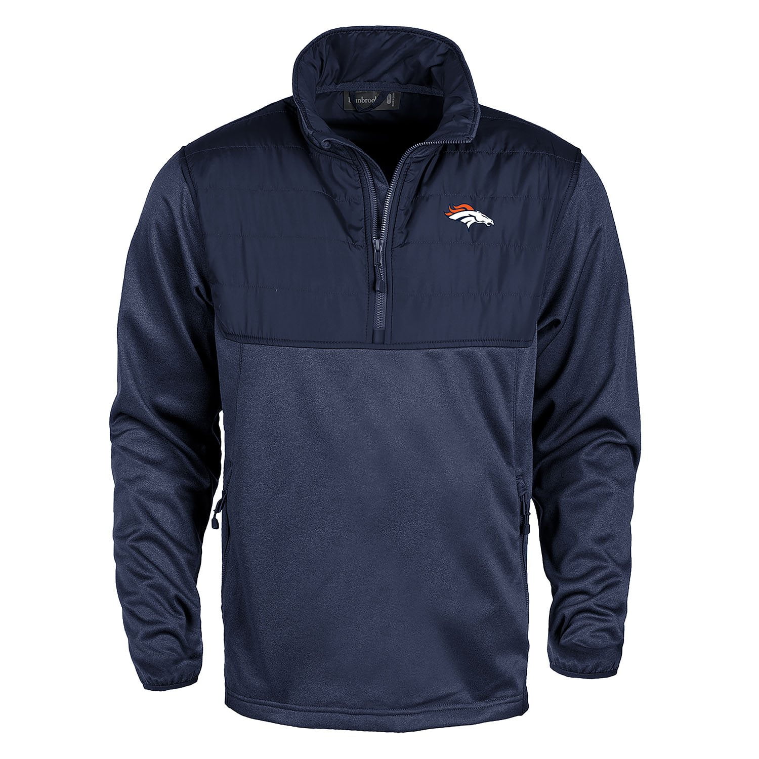 Denver Broncos Adult Quarter-Zip Pullover Jacket - Samsclub.com