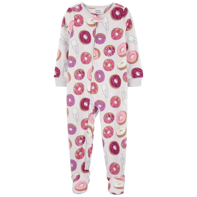 Carter's Girls Fleece Footie Pajama - Samsclub.com