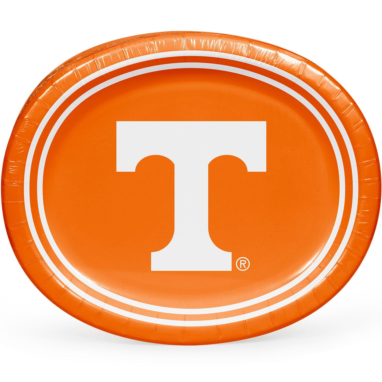 NCAA Oval Paper Plates, 10" x 12", 50 ct., Choose Team - Samsclub.com