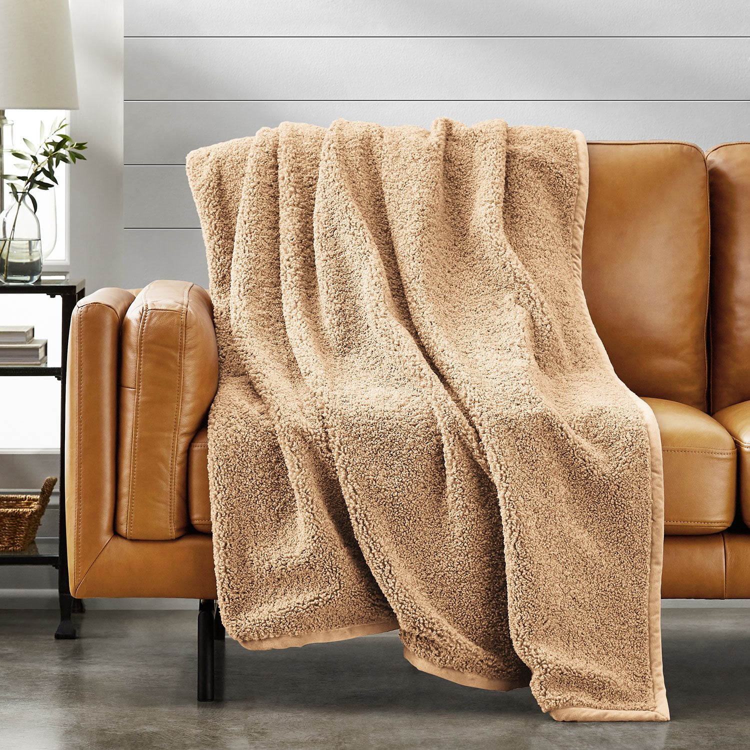 Member's Mark Teddy Faux Fur Throw 60" x 70", Assorted Colors ...