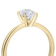 Oval Cut Solitaire Diamond Ring in 18K Gold - Samsclub.com