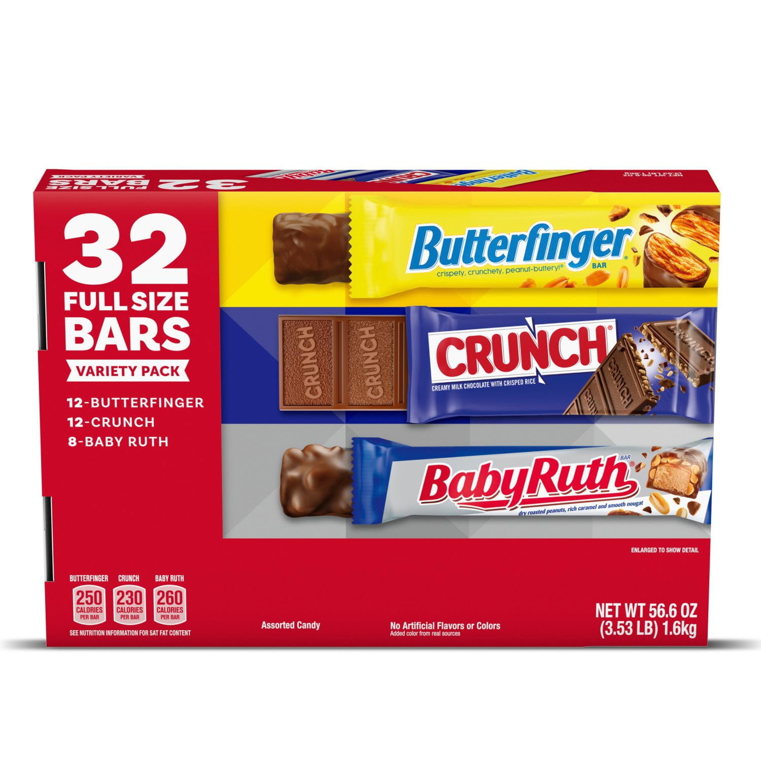 Ferrero Chocolate Candy Bars, Variety Pack, Full Size, 32 pk ...