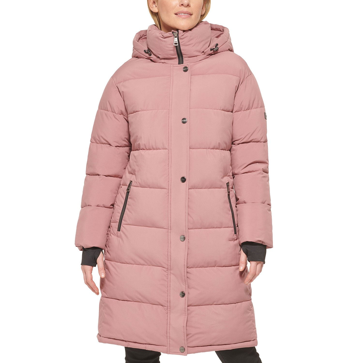 DKNY Ladies Long Puffer Jacket - Samsclub.com