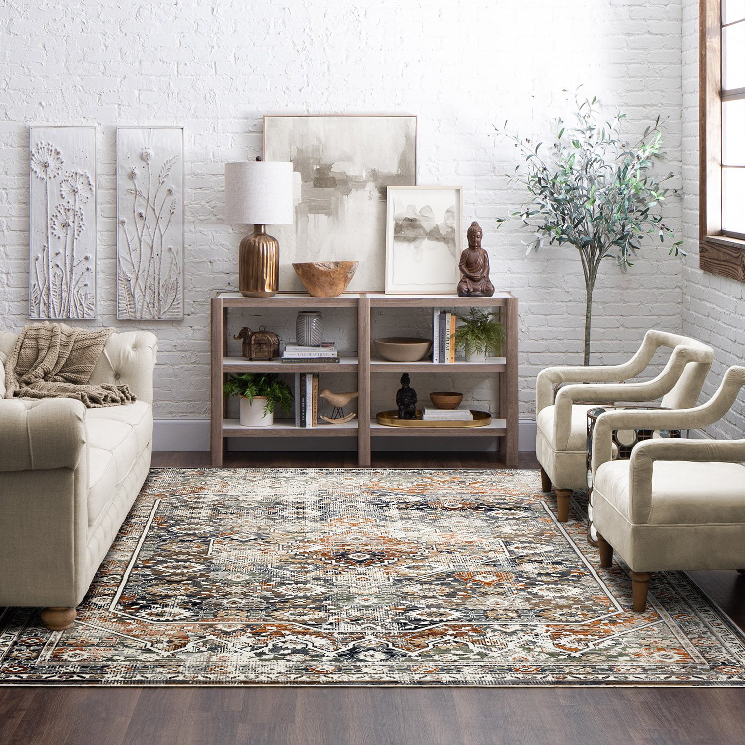 Mohawk Home Woven Sedona Area Rug Collection, Assorted Colors and Sizes ...