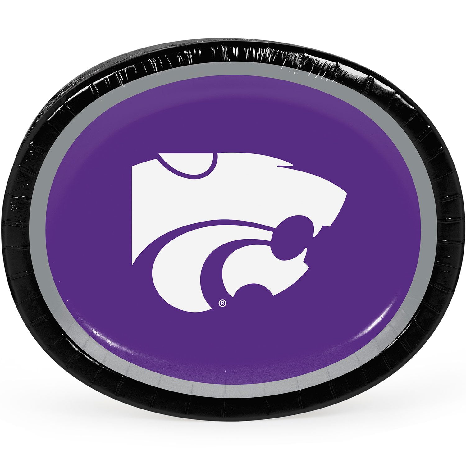 NCAA Oval Paper Plates, 10" x 12", 50 ct., Choose Team - Samsclub.com