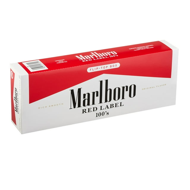 Marlboro Red Label 100's Cigarettes Box 20 ct., 10 pk. - Samsclub.com