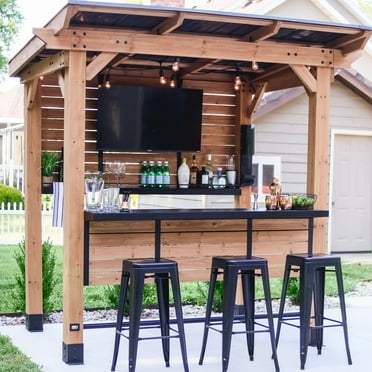 Backyard Discovery Cedar Springs Outdoor Bar - Samsclub.com