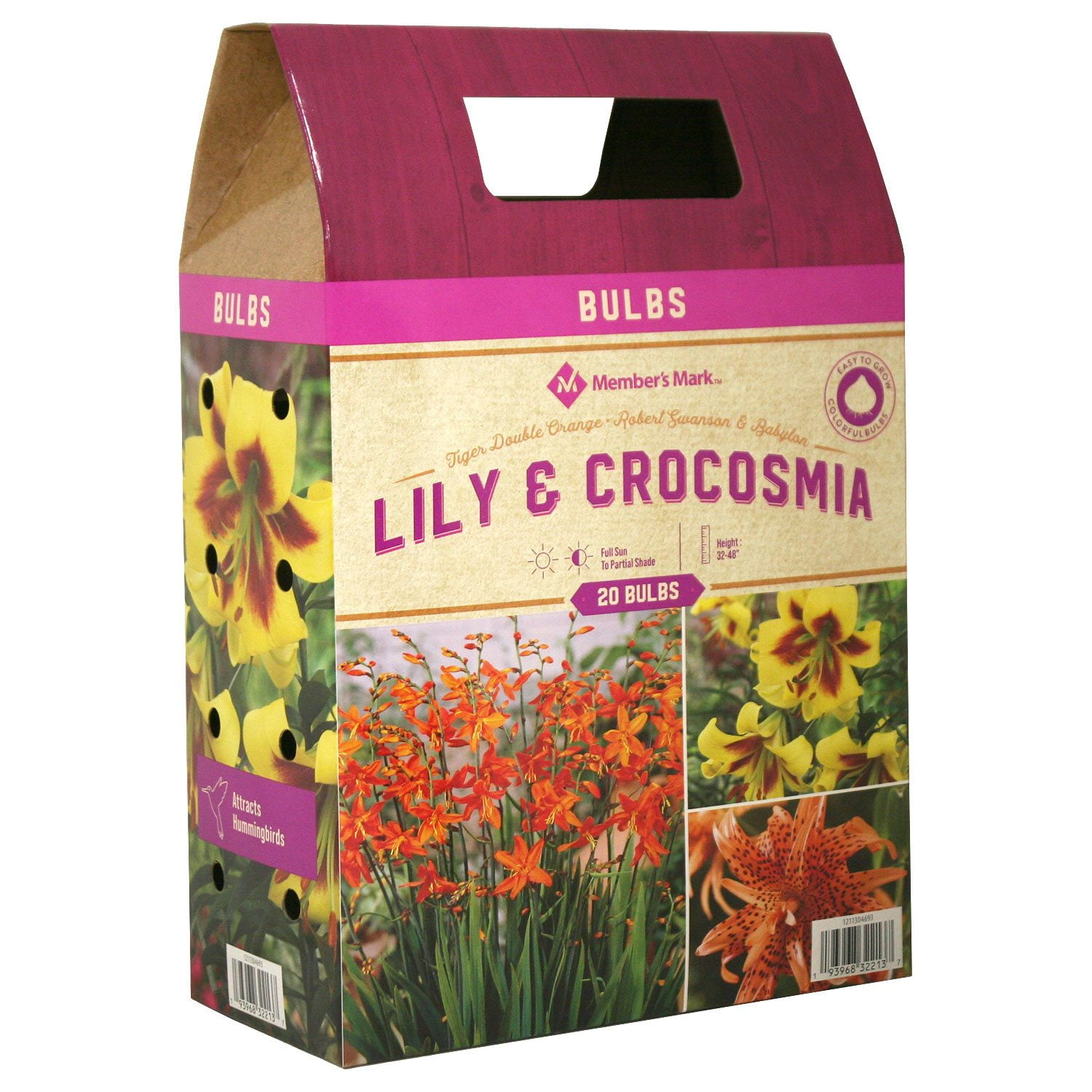 Member's Mark Lily Tiger Double Orange, Lily Robert Swanson & Crocosmia ...