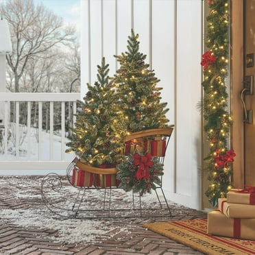 Member's Mark 7' Slim Linden Fir Pre-Lit Christmas Tree - Samsclub.com