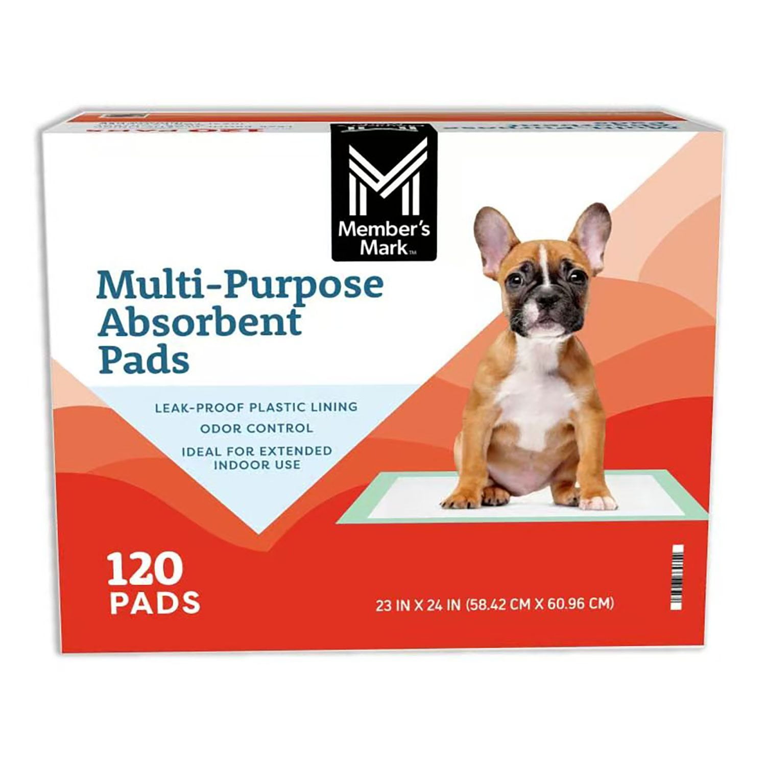 Member's Mark Multipurpose Absorbent Pads, 23" x 24", 120 ct ...