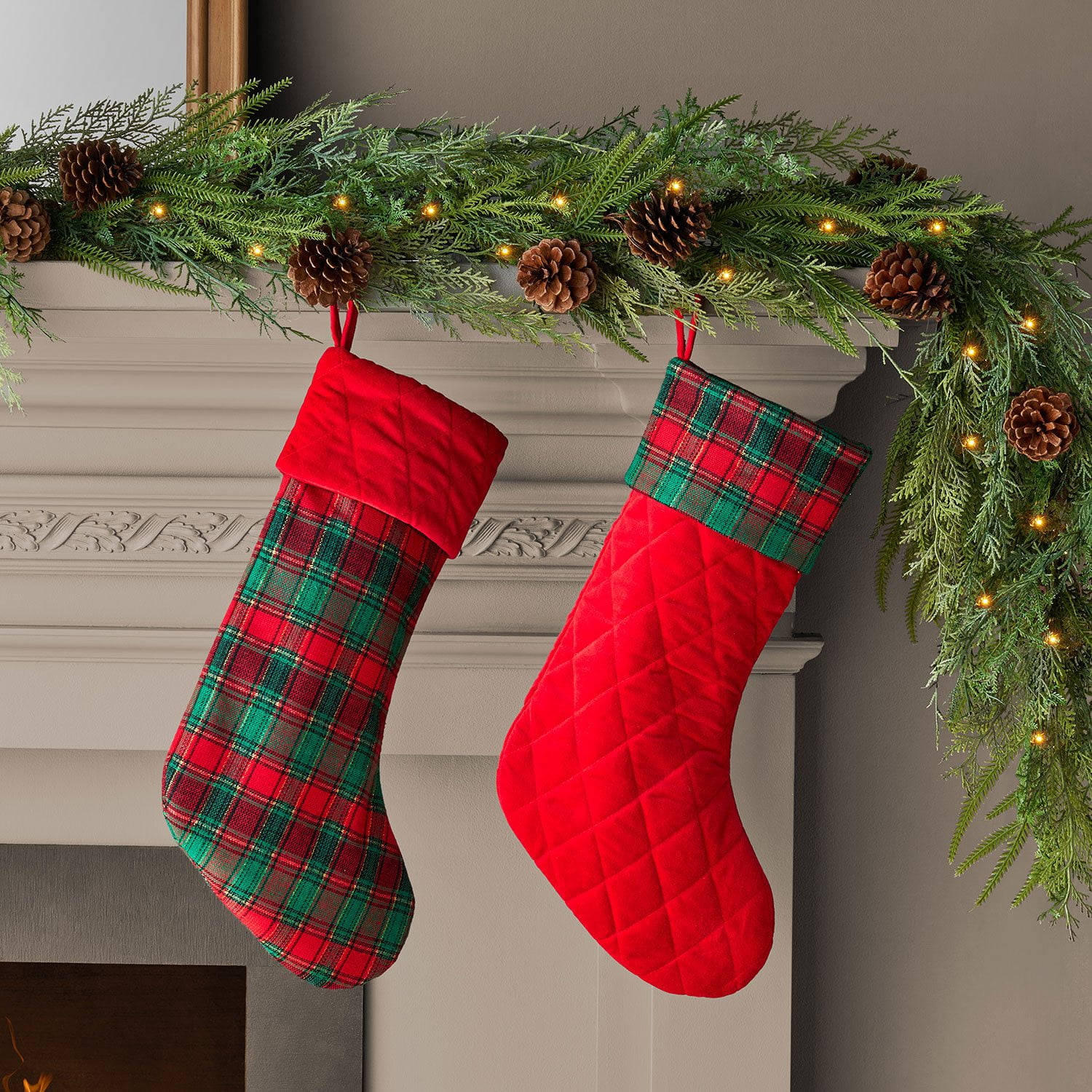 Member's Mark Holiday Stockings, Set of 2 - Samsclub.com