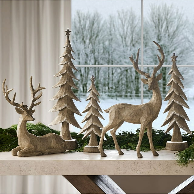 Member's Mark Deer and Tree Décor, Set of 5 - Samsclub.com