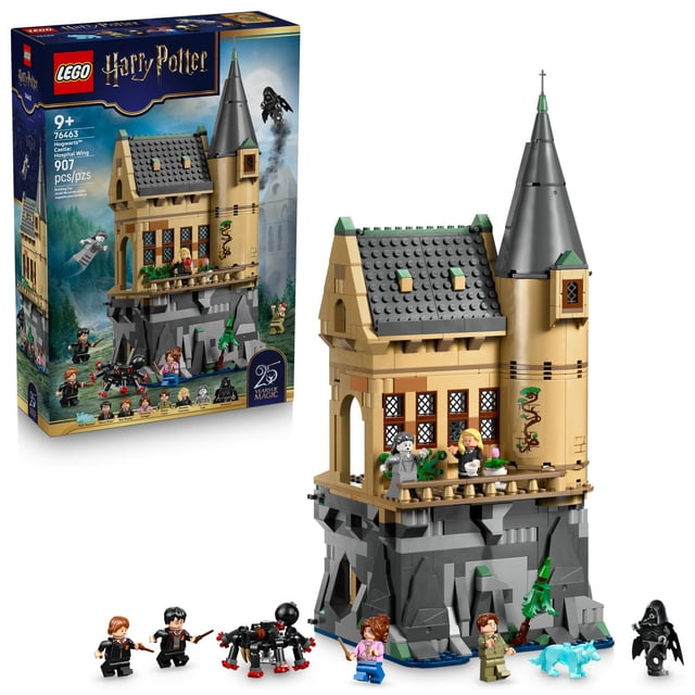 LEGO Harry Potter Hogwarts Castle: Hospital Wing Building Set, 907 pc ...