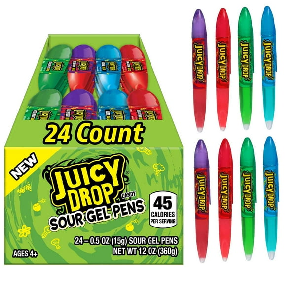 Juicy Drop Sour Gel Pens Candy, 24 ct. - Samsclub.com