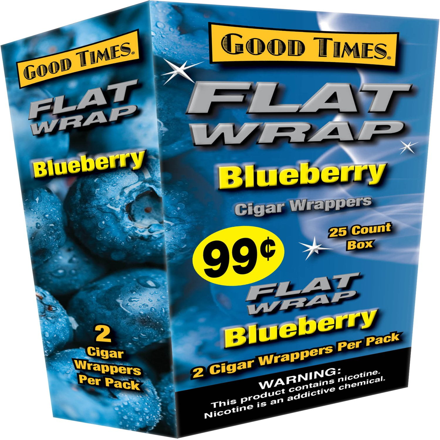 Good Times Flat Wraps, Blueberry, 50 ct. - Samsclub.com