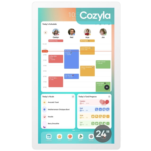 Cozyla 24" Calendar+2 AIO Family Hub & Planner Bundle - Samsclub.com