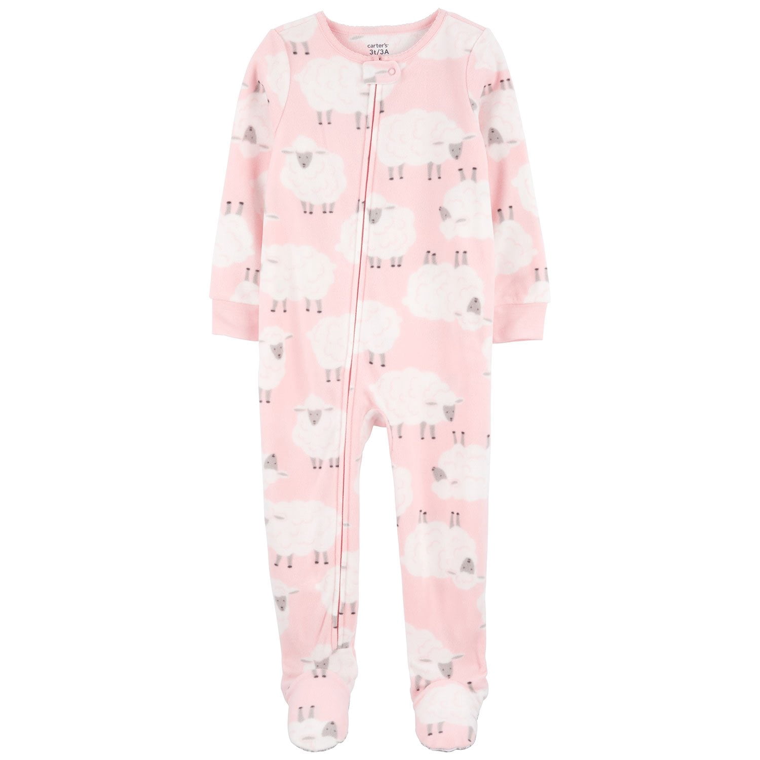 Carter's Girls Fleece Footie Pajama - Samsclub.com
