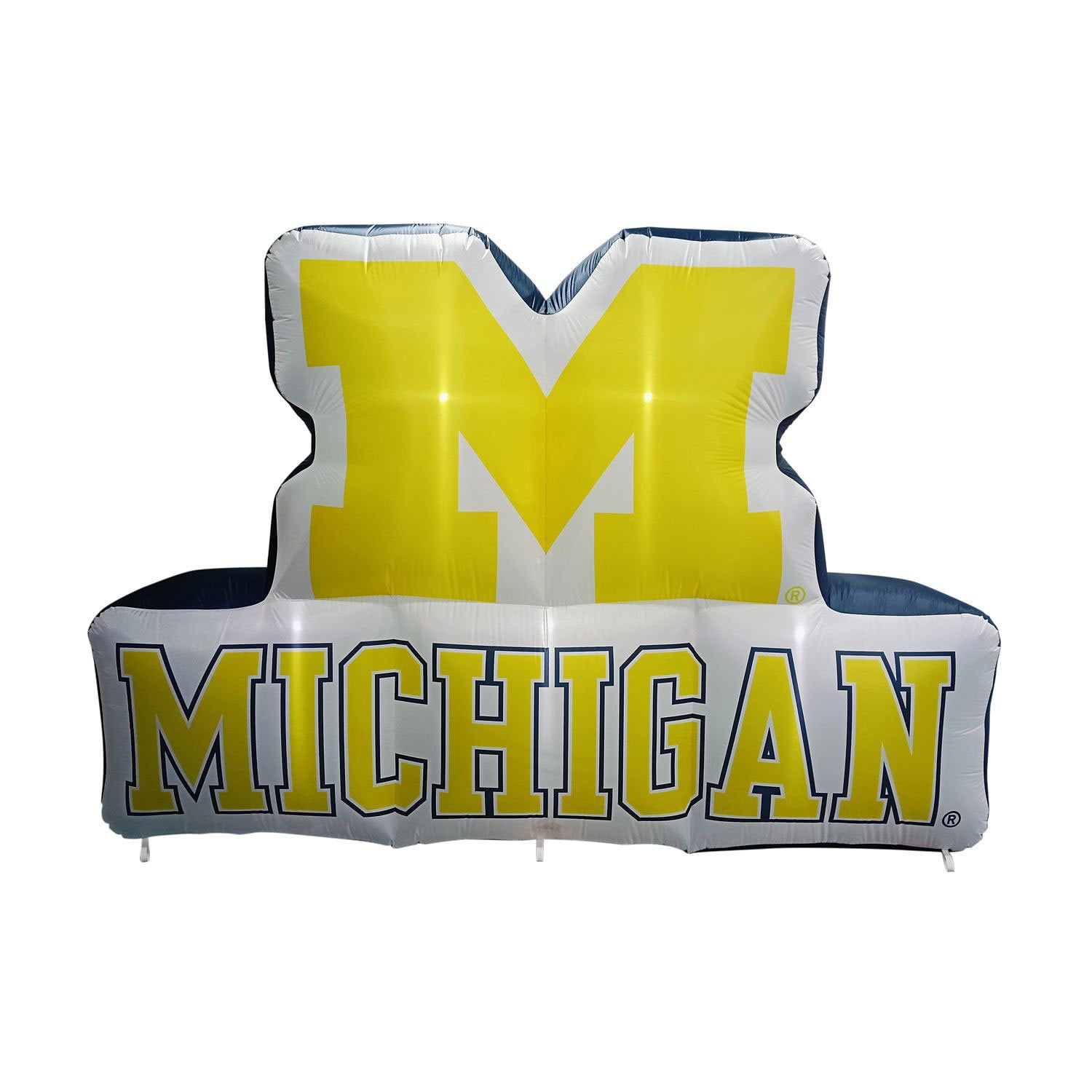 Logo Brands Michigan Wolverines Pre-Lit 7’x10’ Team Inflatable ...