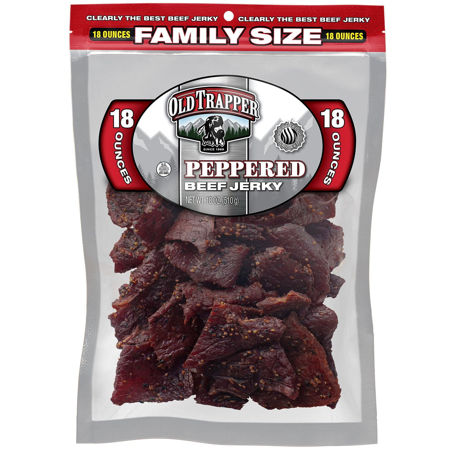 Old Trapper Peppered Beef Jerky, 18 oz. - Samsclub.com
