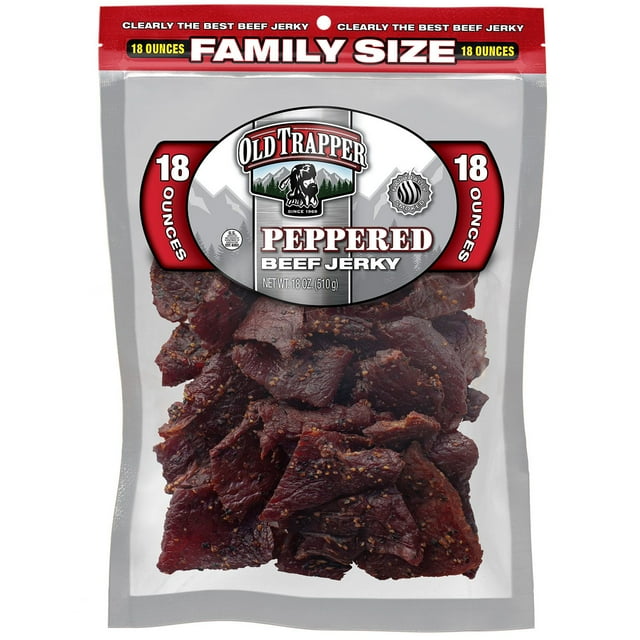 Old Trapper Peppered Beef Jerky, 18 oz. - Samsclub.com