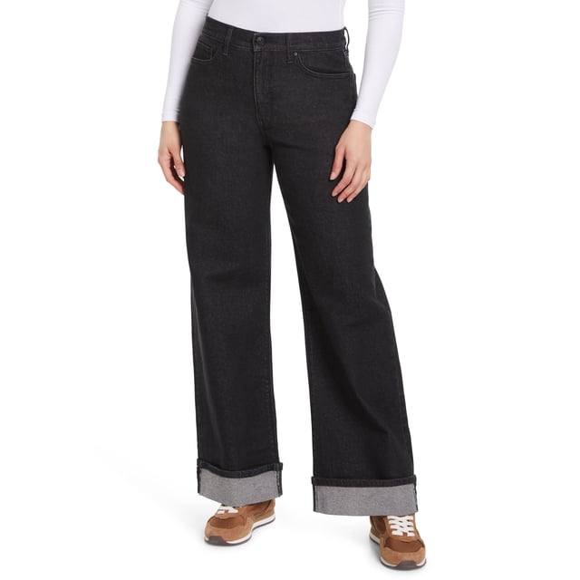 Nine West Women's Cuffed Wide Leg Jean - Samsclub.com
