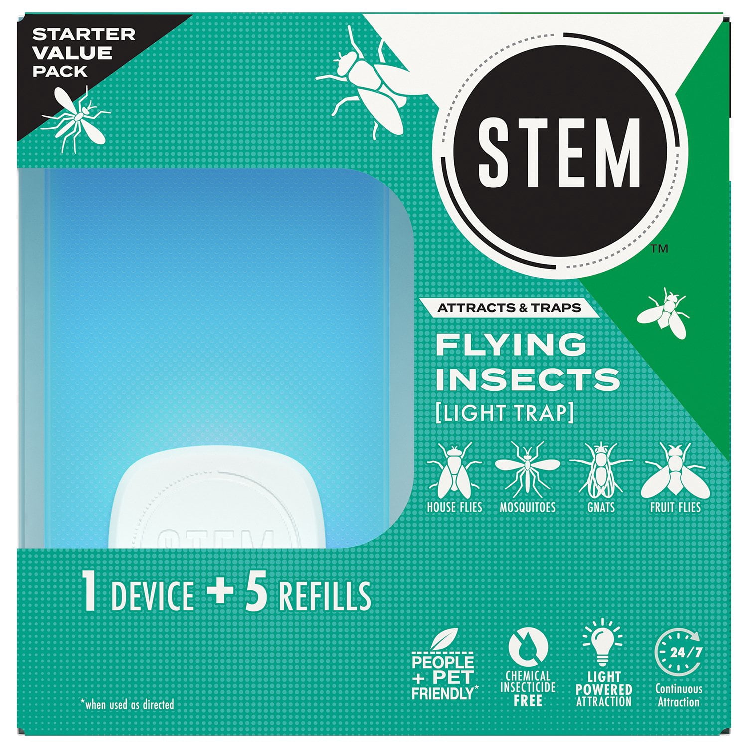 STEM Light Trap Starter Kit with 1 Light Trap and 5 Refills - Samsclub.com