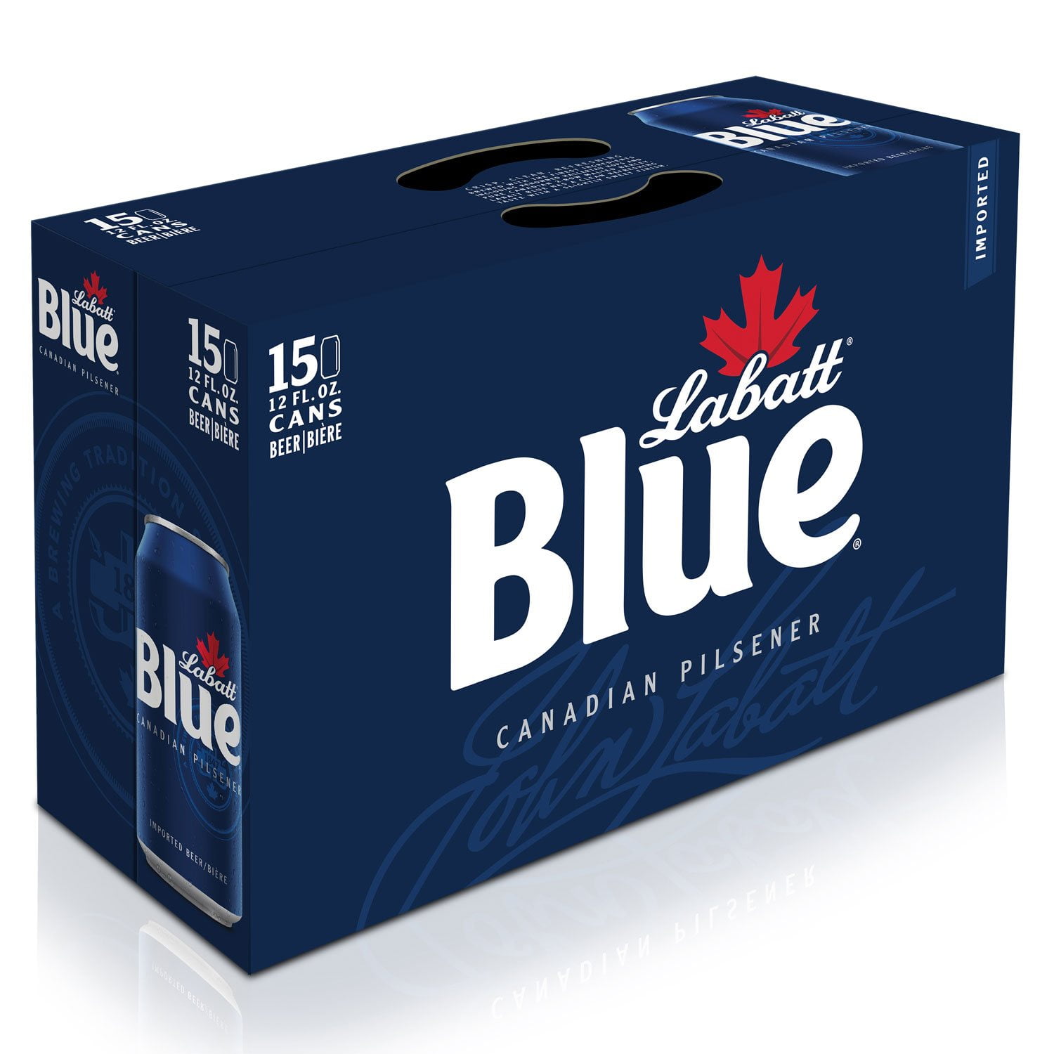 Labatt Blue Canadian Pilsner Lager Beer, 12 fl. oz. can, 15 pk ...