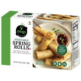 Bibigo Vegetable Spring Roll with Ginger Sauce, Frozen, 48 oz ...