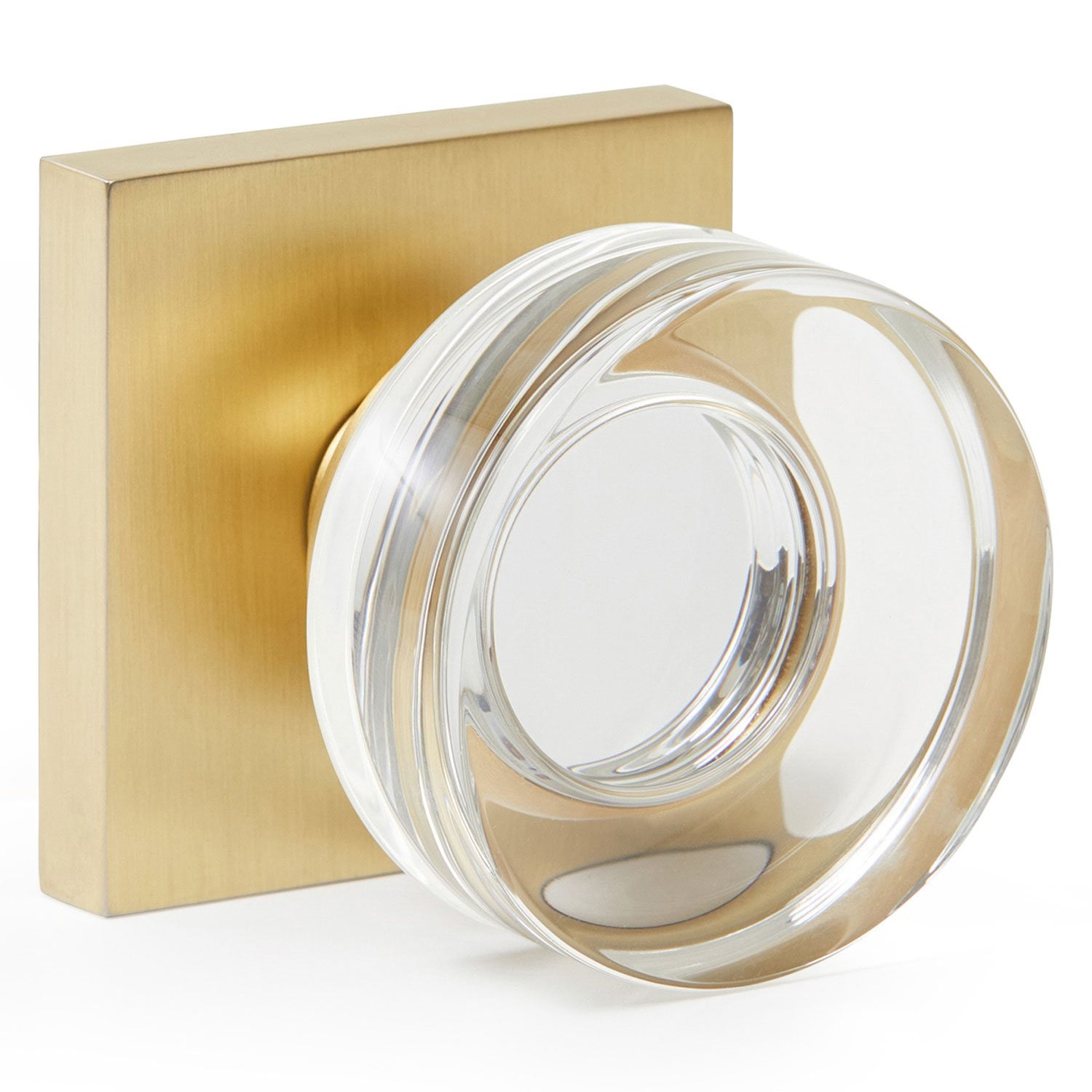 Explore Hardware Gold/Crystal Florence Collection Door Handle, 2 Pack ...
