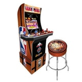 NBA Jam Deluxe Arcade 1Up with Riser and Bonus Stool - Samsclub.com