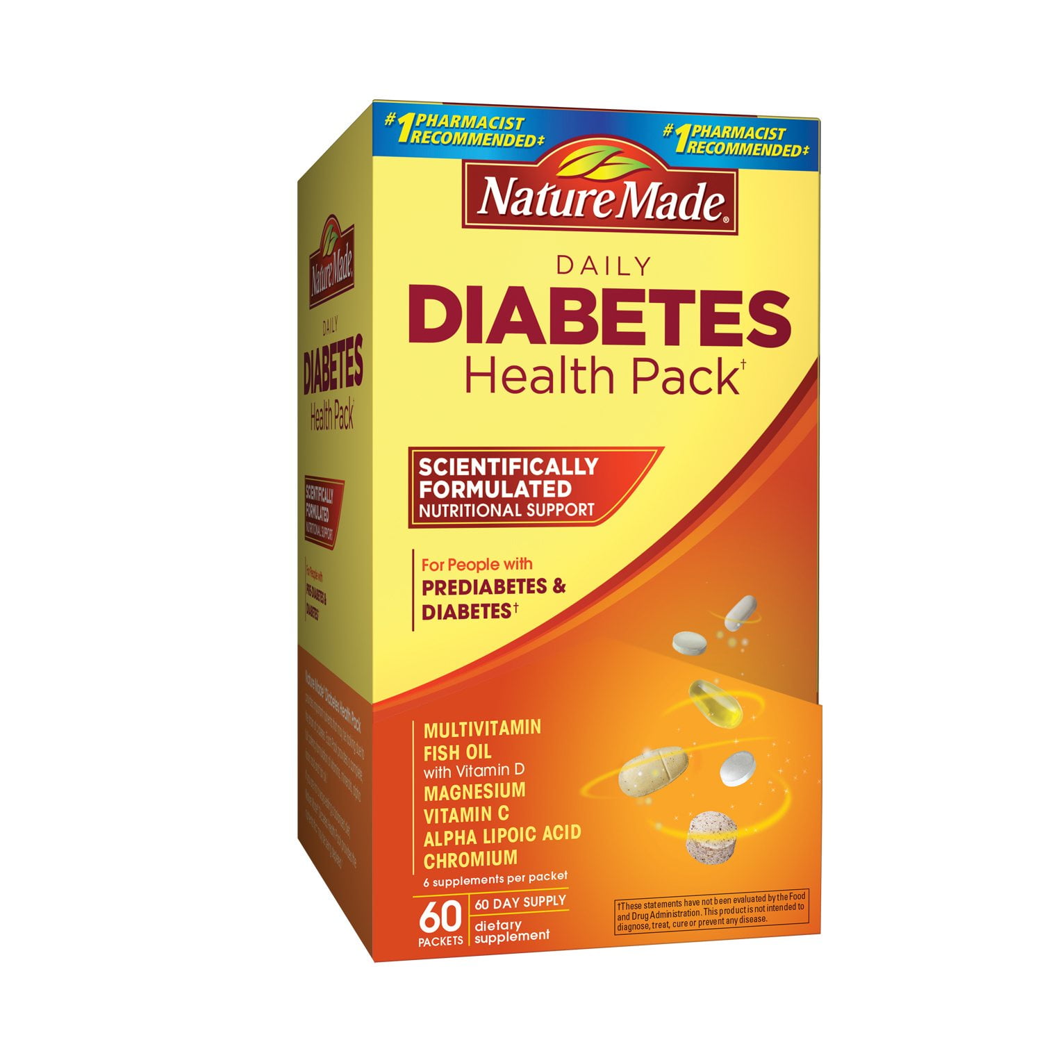 Nature Made Diabetes Health Pack, 60 ct. - Samsclub.com