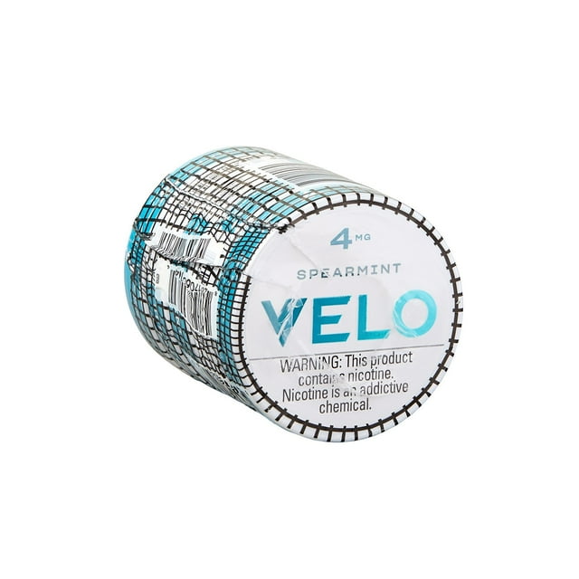 Velo Oral Tobacco Nicotine Pouches Spearmint, 4mg, 20 ct., 5 pk ...