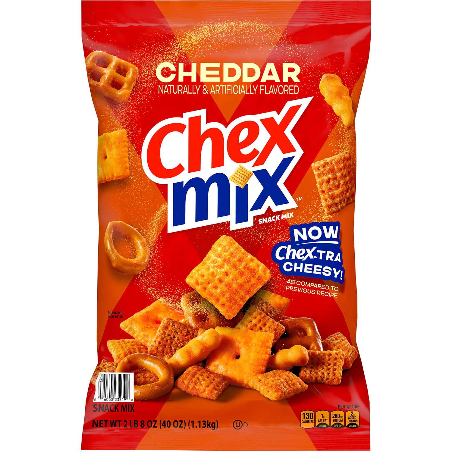 Chex Mix Cheddar Snack Mix, 40 oz. - Samsclub.com