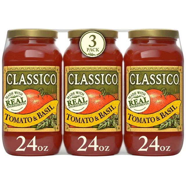 Classico Tomato & Basil Pasta Sauce, 24 oz., 3 pk. - Samsclub.com
