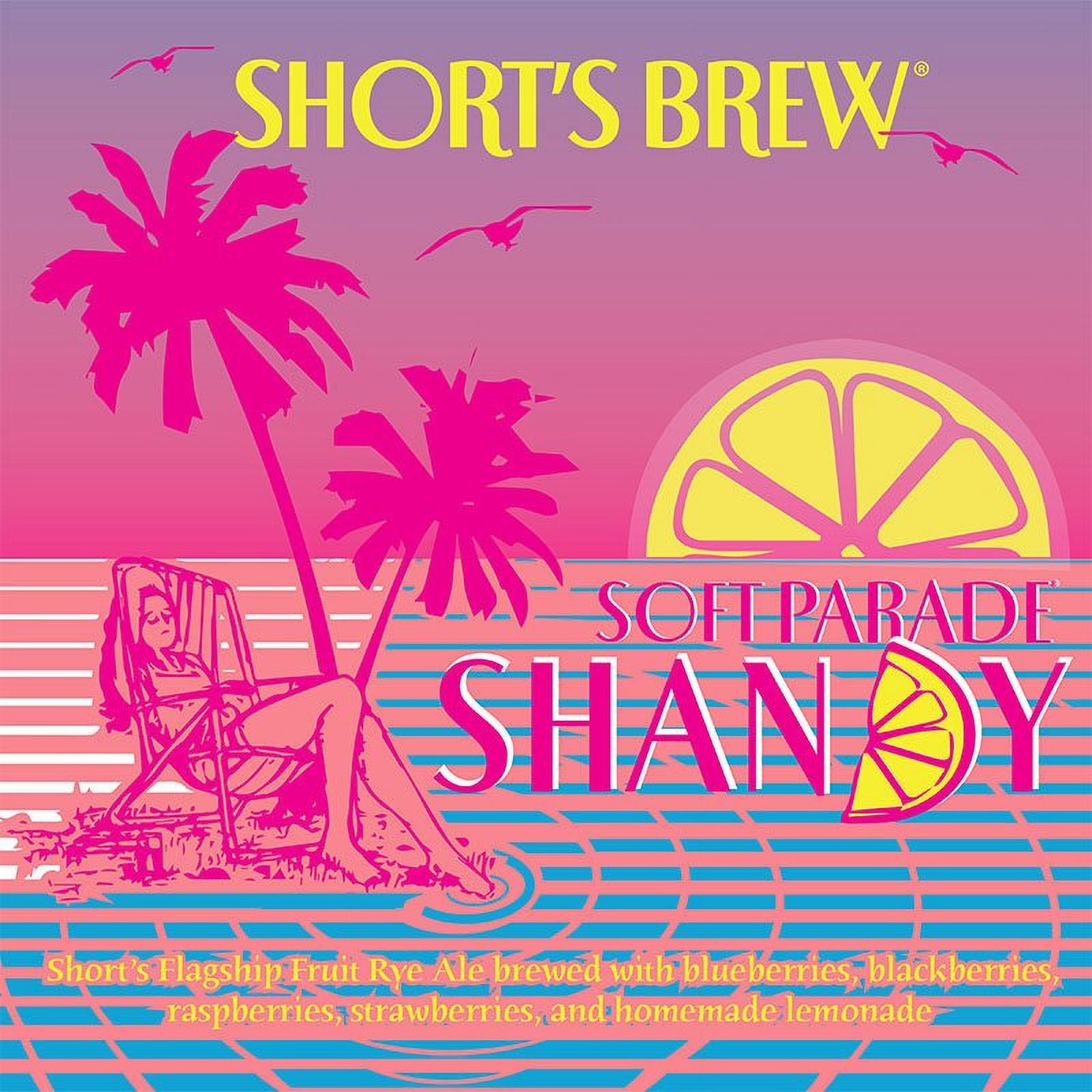 Short's Brew Soft Parade Shandy Ale Beer, 12 fl. oz. can, 12 pk ...