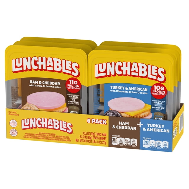 Lunchables Cracker Stackers Snack Kit Variety Pack, 6 pk. - Samsclub.com
