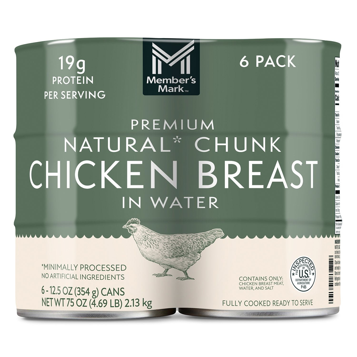 Member's Mark Premium Chunk Chicken Breast, 12.5 oz., 6 ct. - Samsclub.com